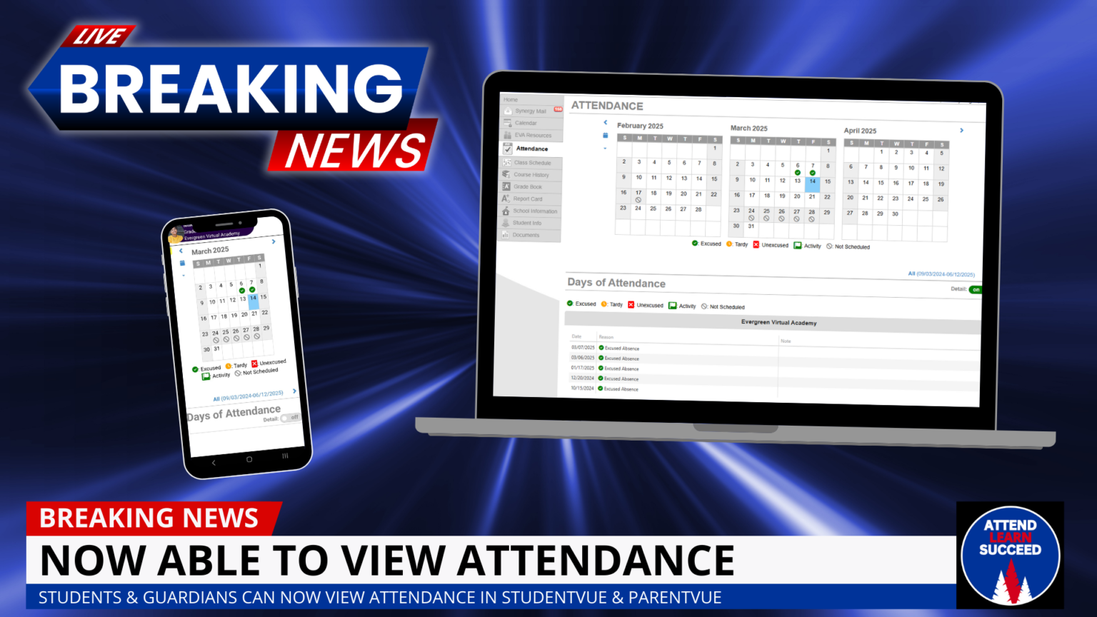 All About Attendance - Evergreen Virtual Academy